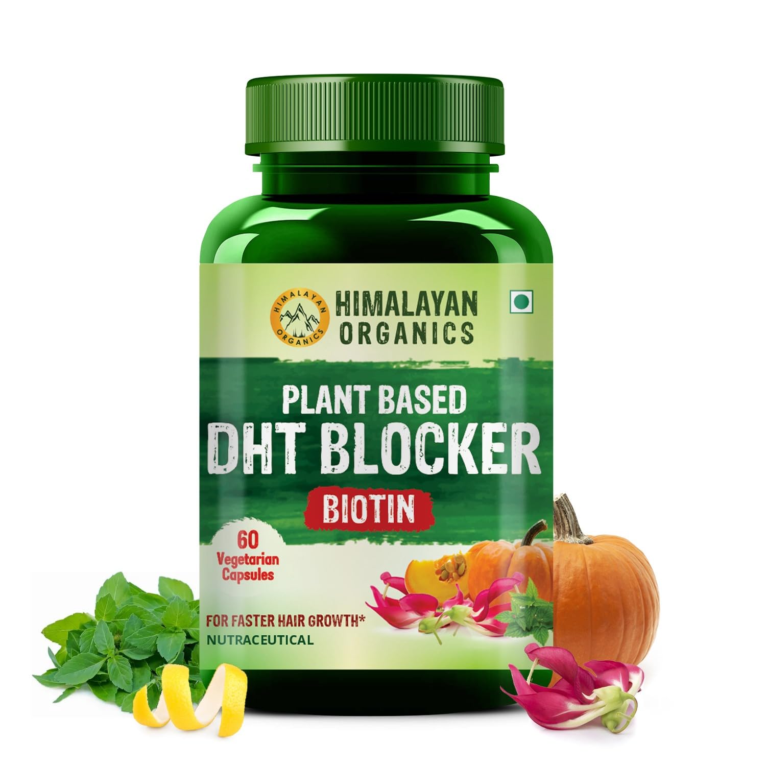 DHT Blocker Hair Supplement for Growth and Shine | Himalayan Organics ...