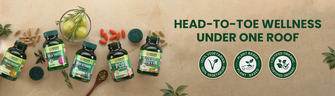 Upgrade Wellness with Himalayan Organics Plant-Based Health Supplement ...